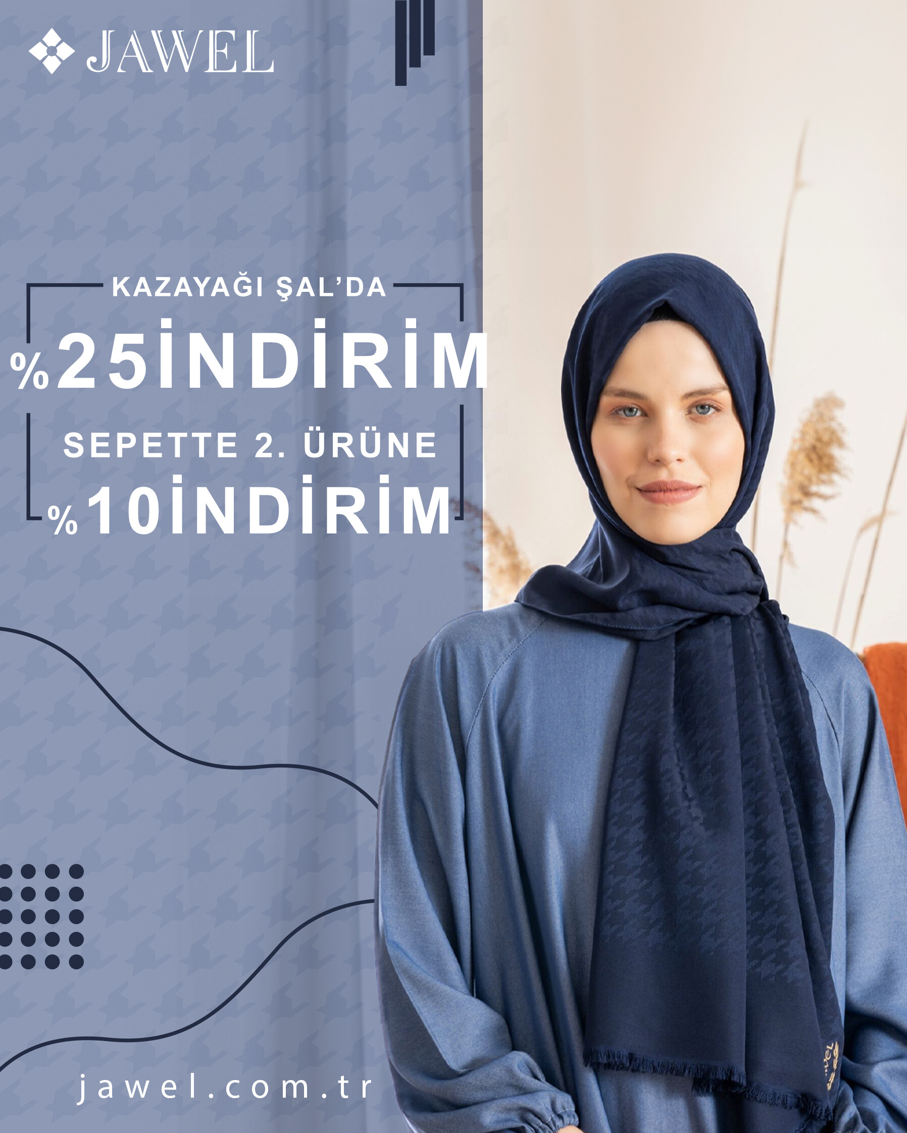 Eşarp ve Şal Modelleri - Jawel